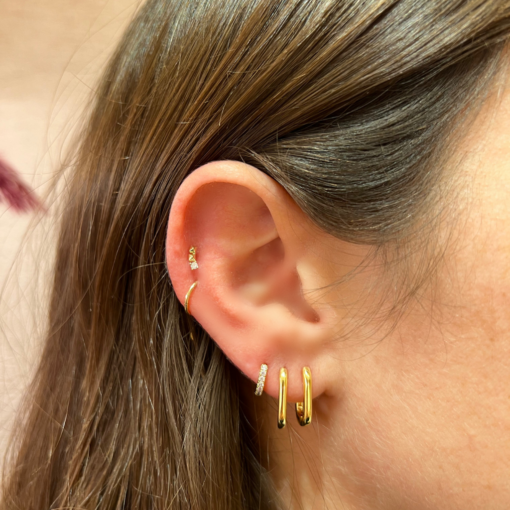 Triple Square Piercing ⎜Imagin Jewels | I.Ma.Gi.N. Jewels