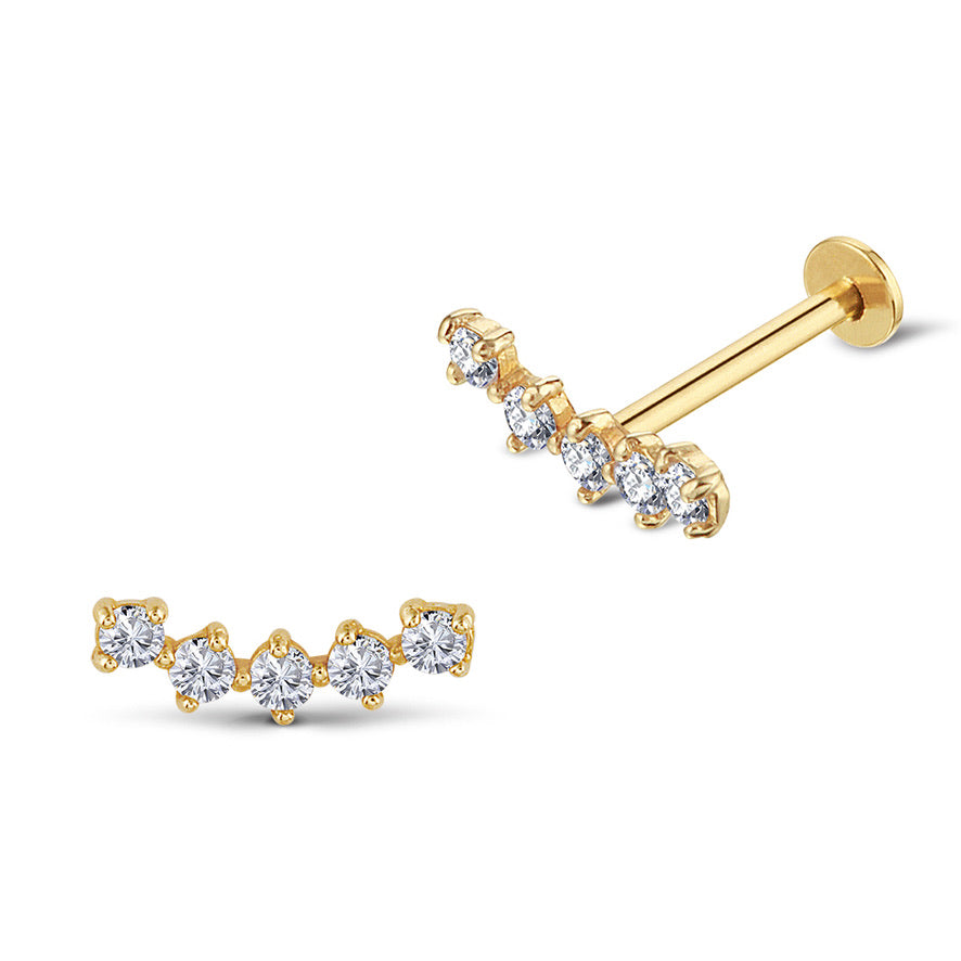 White Diamond Piercing⎜ Imagin Jewels | I.Ma.Gi.N. Jewels